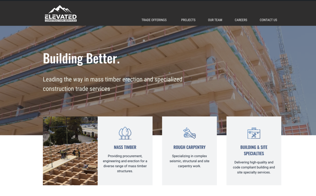 Rough Carpentry - Elevated Construction Services
